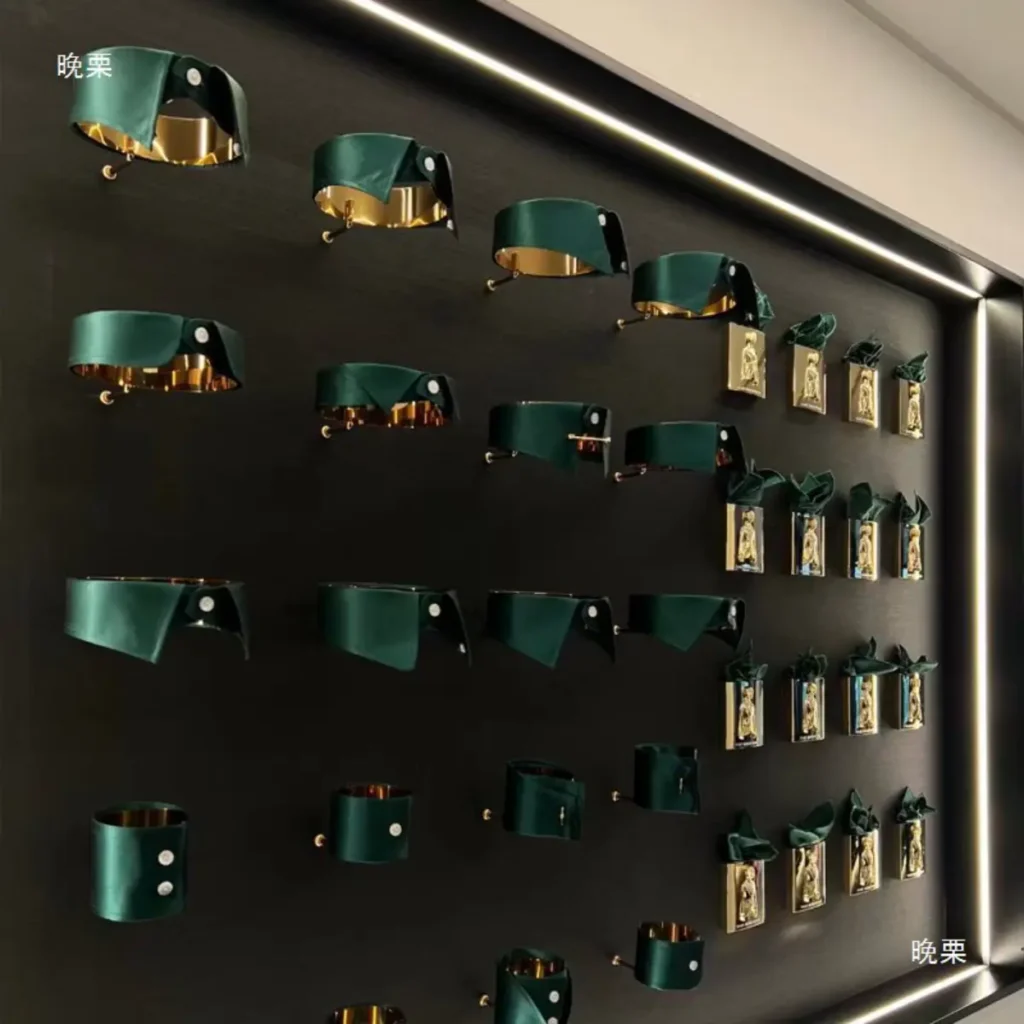 Custom Tie Rack for Suit Stores | Men’s Tie Display & Boutique Stand ...