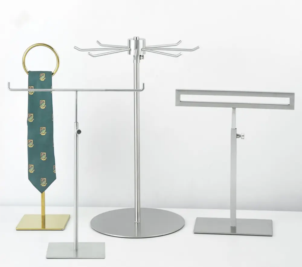 Custom Tie Rack for Suit Stores | Men’s Tie Display & Boutique Stand ...